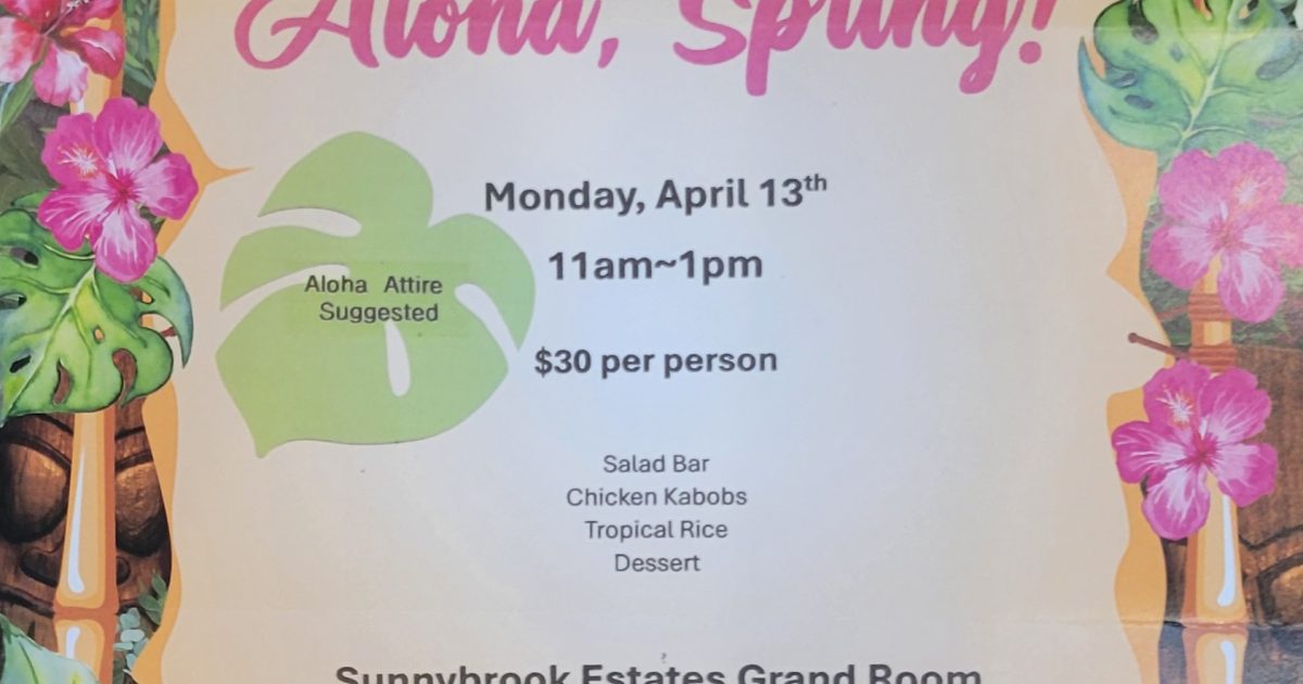 ¡Aloha, primavera! Almuerzo de inauguración | Big Bear Lake, California